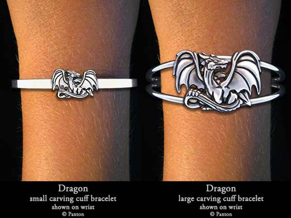 Dragon Cuff Bracelet Sterling Silver – Paxton Jewelry